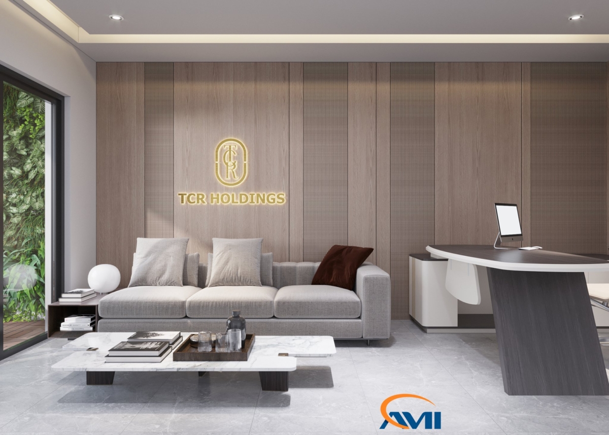 Thiết kế, thi công nội thất văn phòng TCR Holdings - CÔNG TY CỔ PHẦN ...